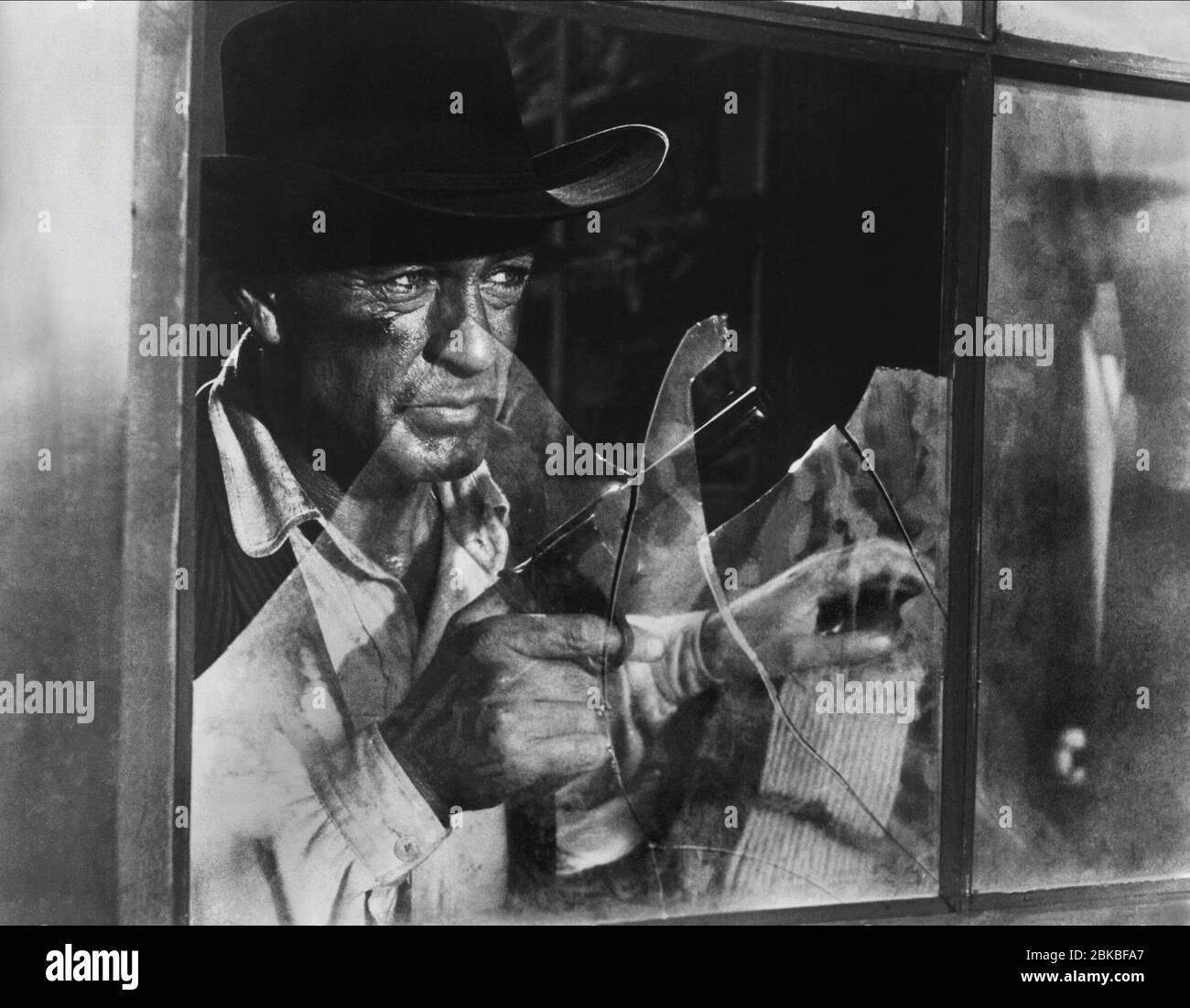 High Noon 1952 Gary Cooper Black and White Stock Photos & Images - Alamy