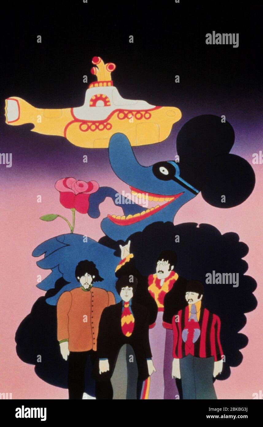 Yellow Submarine Beatles Film High Resolution Stock Photography and ...