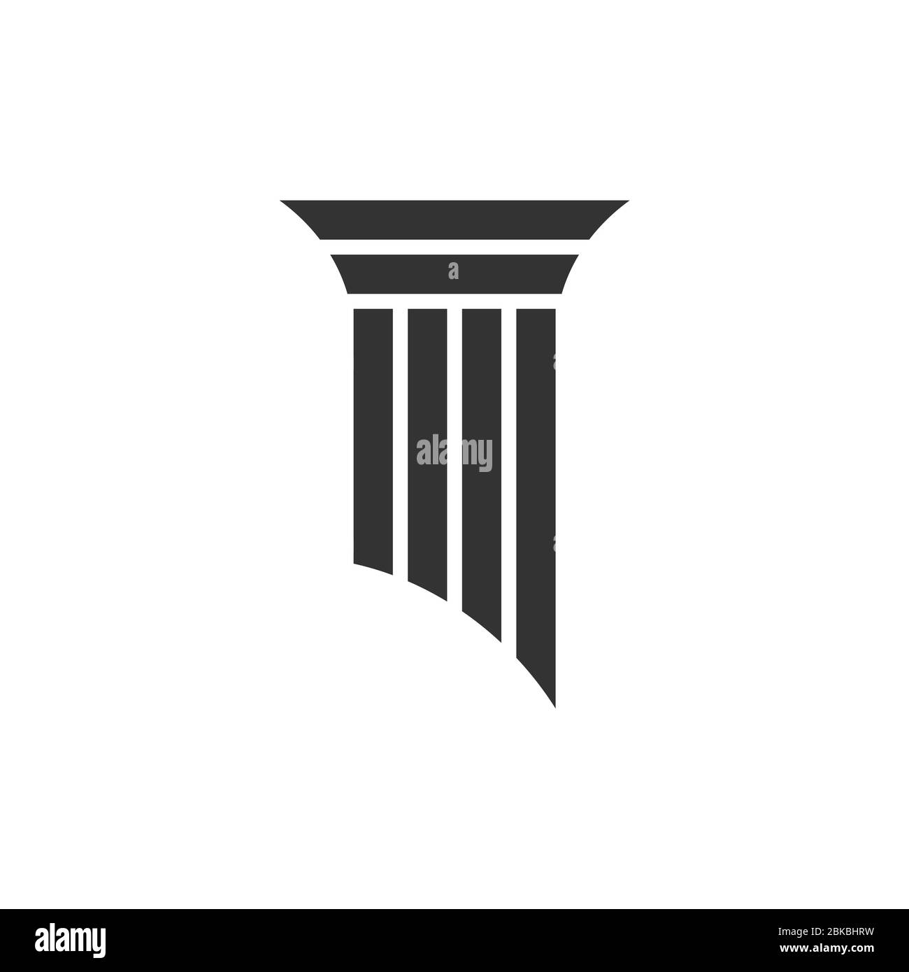 Pillar Logo for Lawyer Firm Illustration Design. Vector EPS 10 Stock ...