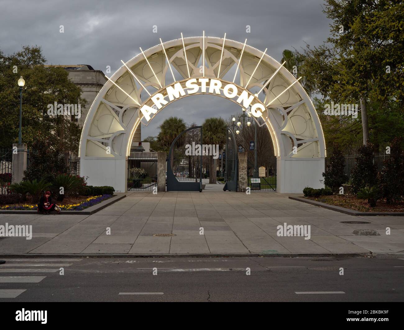 Louis armstrong park hi-res stock photography and images - Alamy