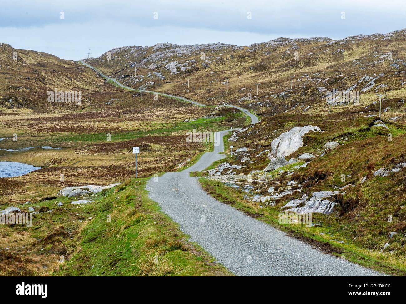 Tarmac road isle of harris hi-res stock photography and images - Alamy