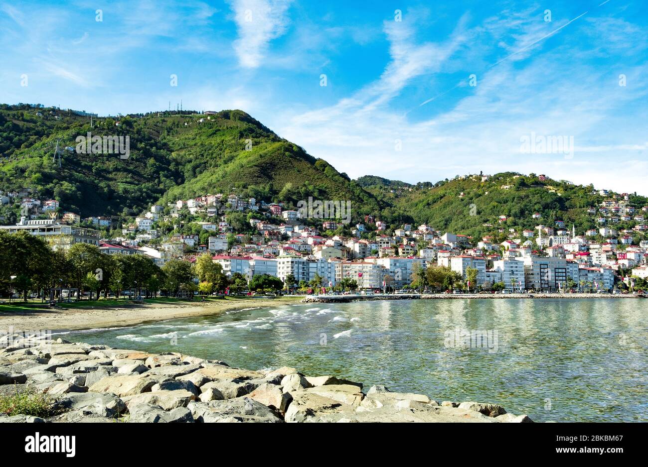Green area black sea nature hi-res stock photography and images - Alamy