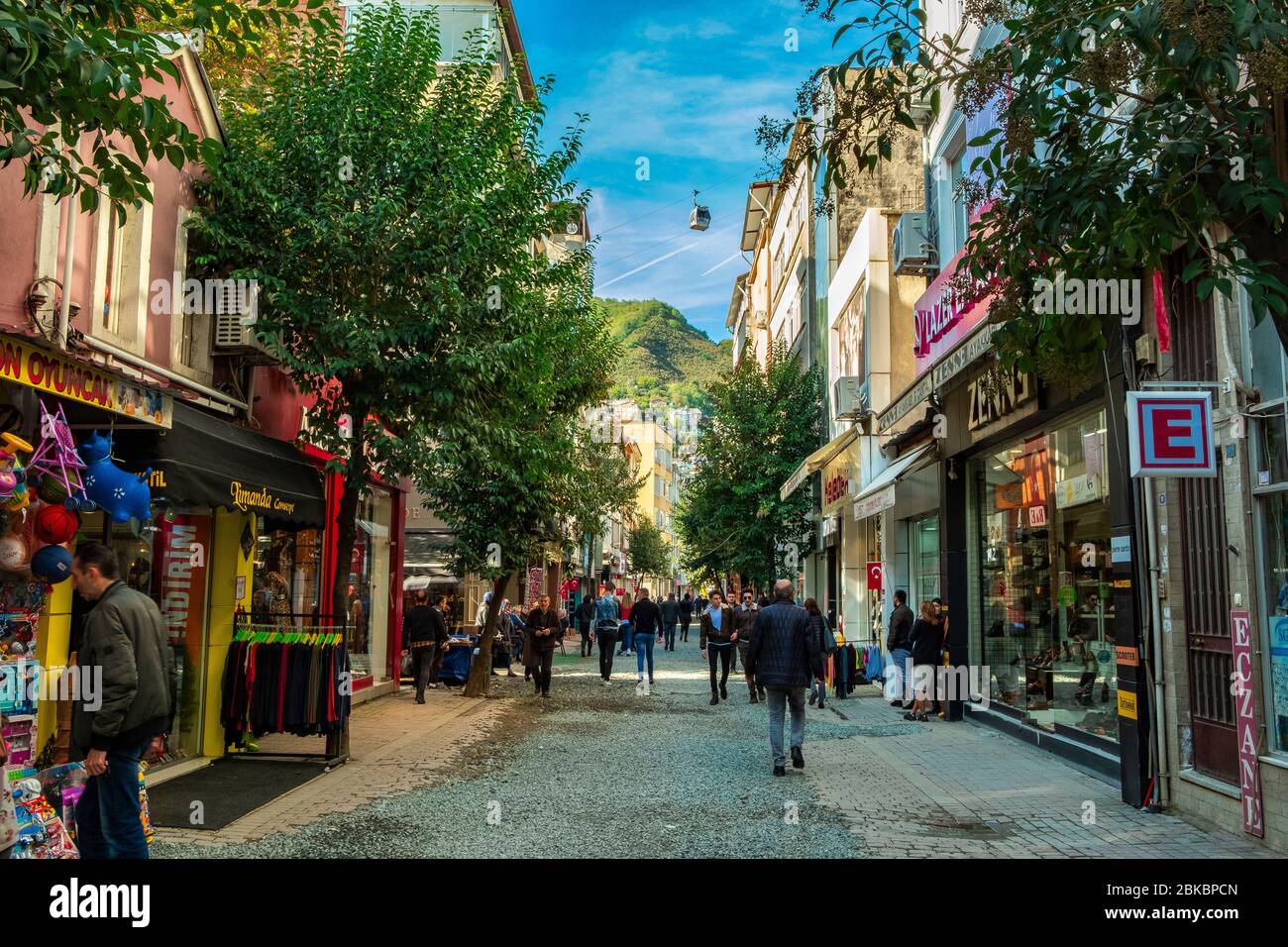 Ordu, Turkey - November 2019: Ordu is very popular and beautiful city ...
