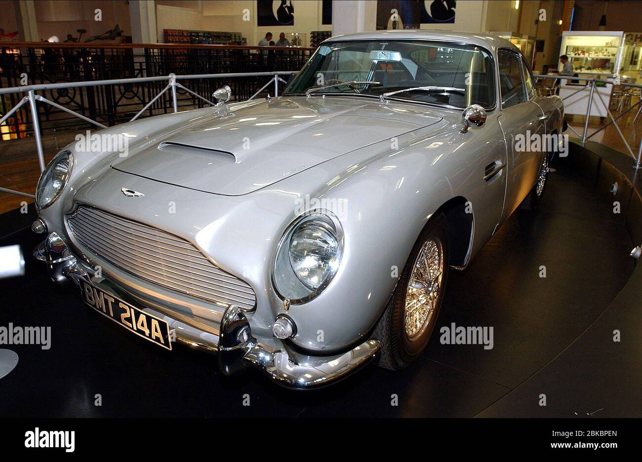1964 James Bond Aston Martin Db5 Goldfinger Car High Resolution Stock ...