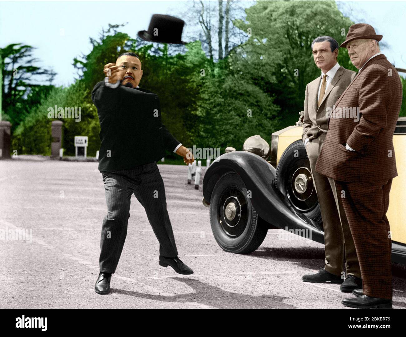 Sean Connery As James Bond In Goldfinger 1964 High Resolution Stock ...