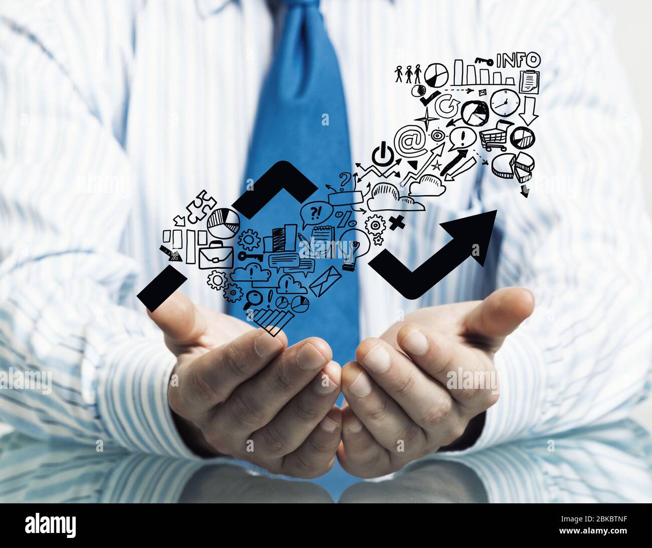 Protect your business Stock Photo - Alamy