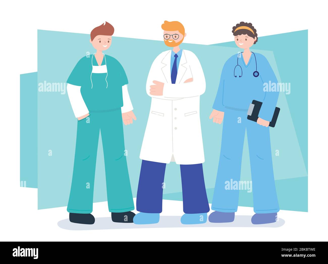 doctors and nurses, team professional physicians nurses staff, medical ...