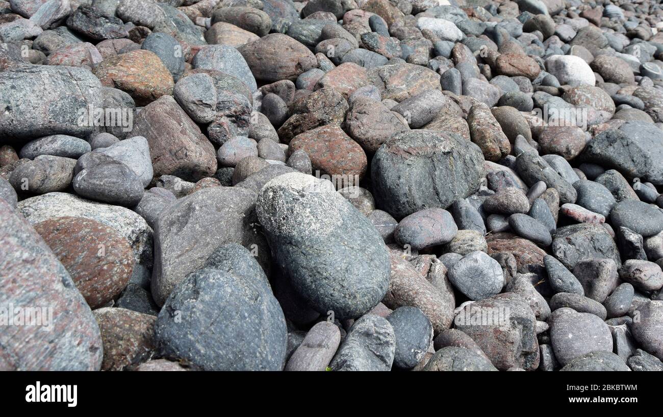 Large beach pebbles Stock Photo - Alamy