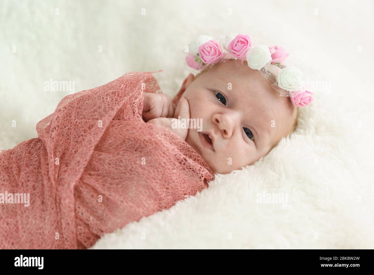 Child pale skin close up hi-res stock photography and images - Alamy