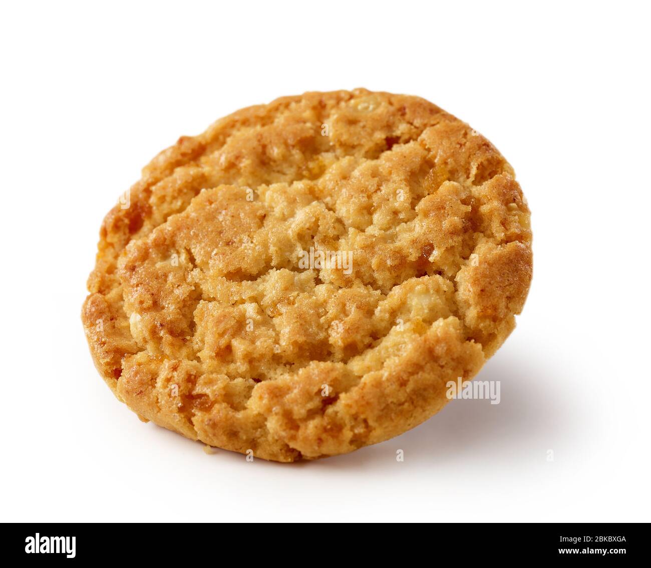 lemon butter cookie isolated on white background Stock Photo - Alamy