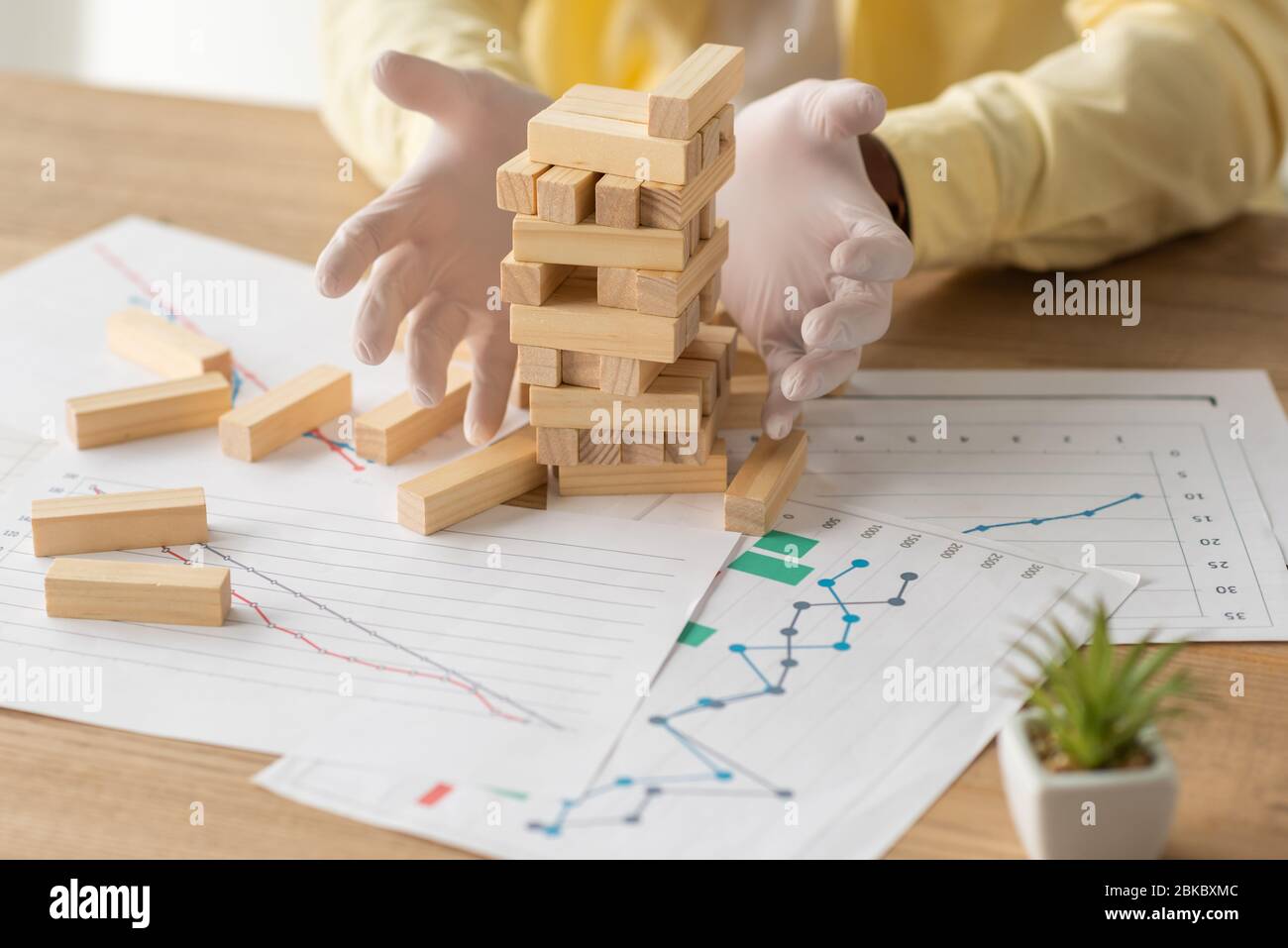 Falling tower blocks hi-res stock photography and images - Alamy