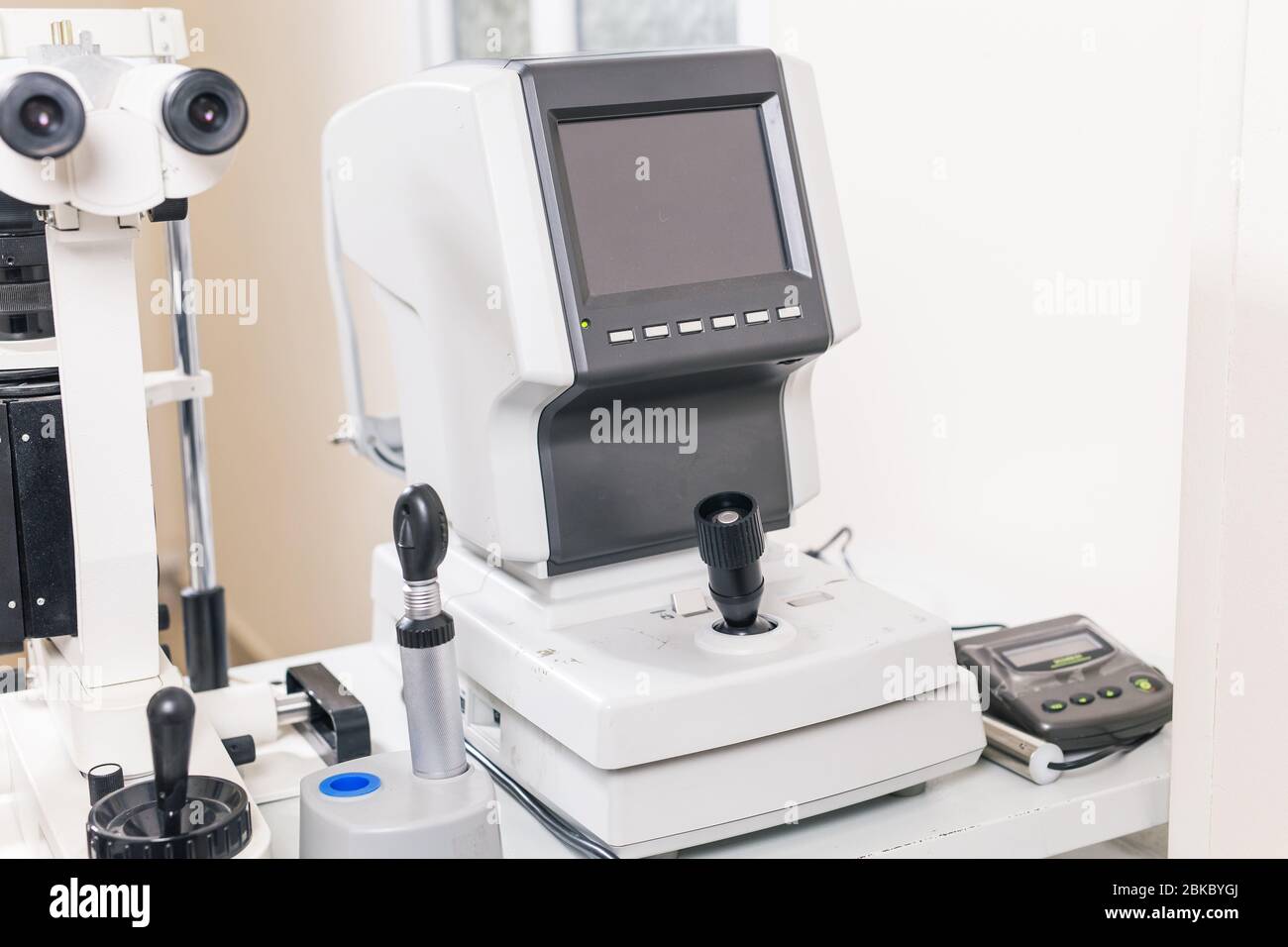 Eye health, eye disease prevention. Medical laboratory. Medicine and ...