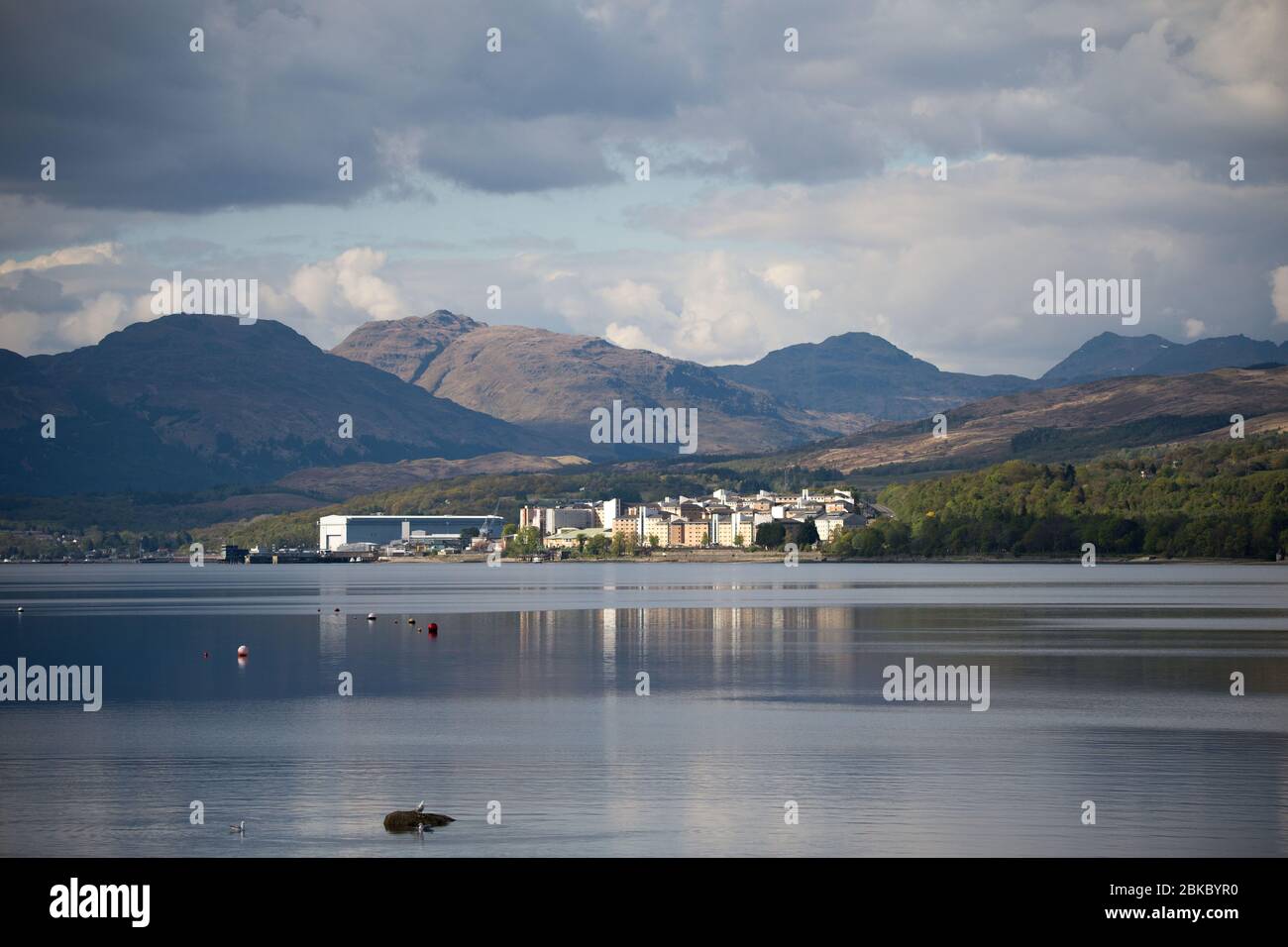 Faslane, Scotland, UK. 3 May 2020. Pictured: The Ministry of Defence ...