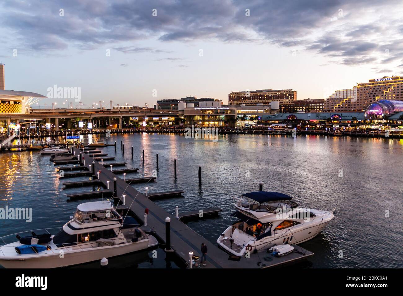 Sydney boat marina hi-res stock photography and images - Alamy