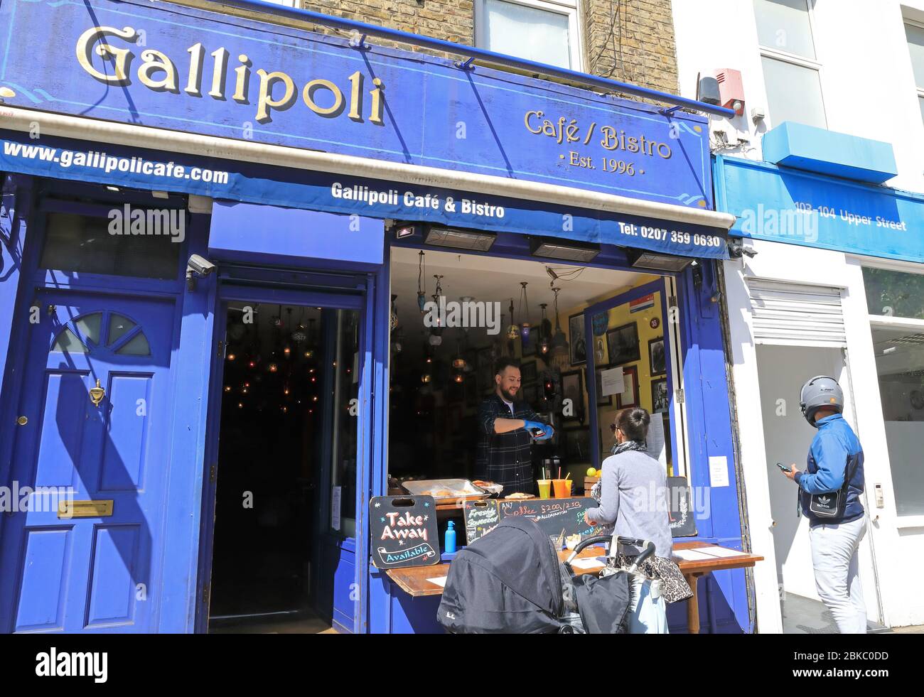 Gallipoli Turkish cafe and bistro open for take-away in Islington ...