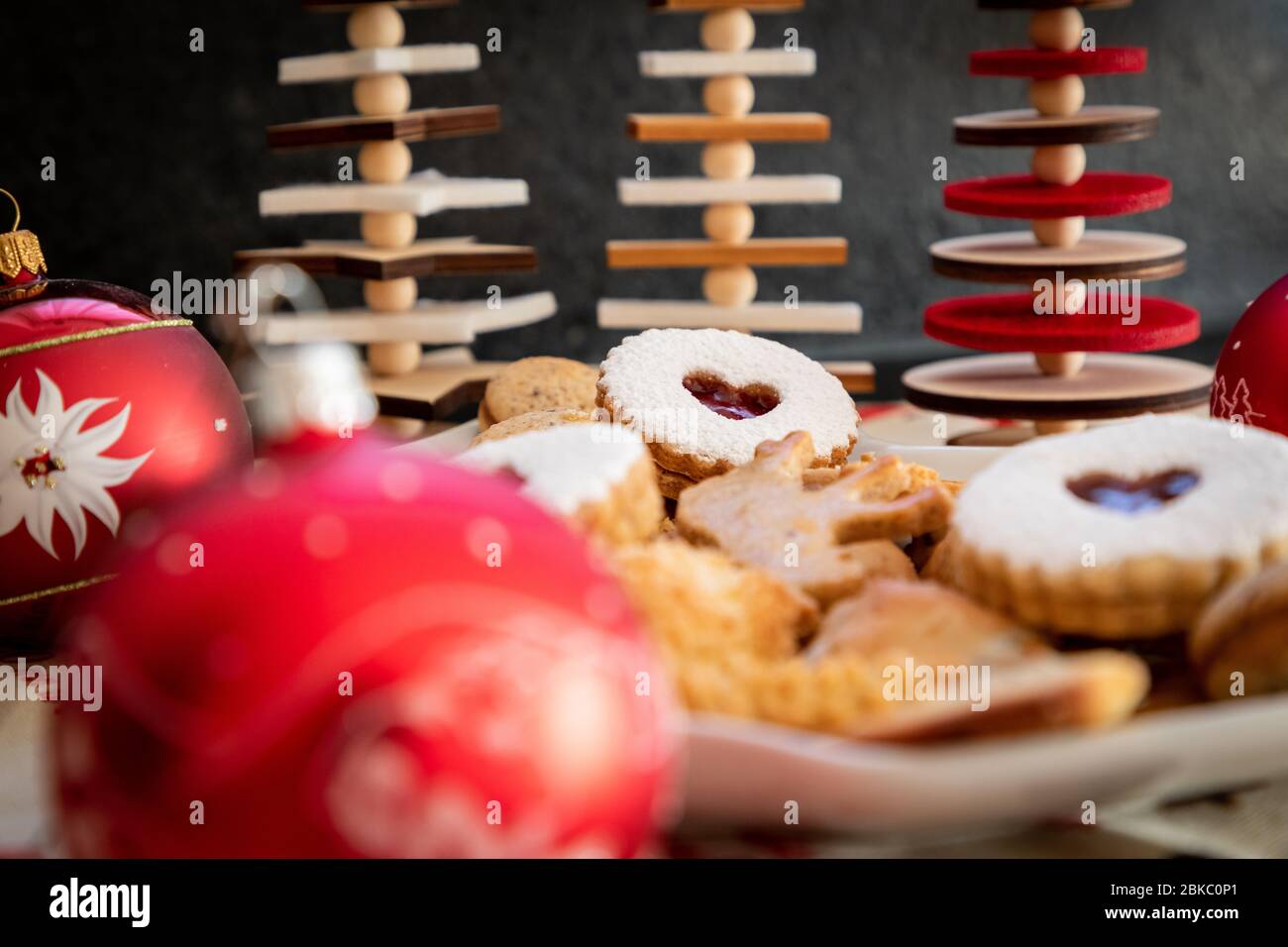 Christmas cake in Alsace Stock Photo - Alamy