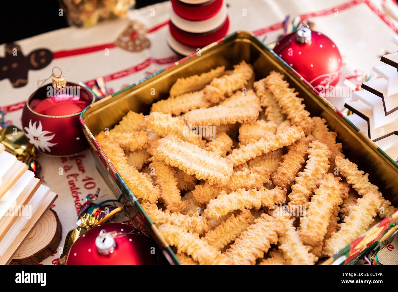 Christmas cake in Alsace Stock Photo - Alamy