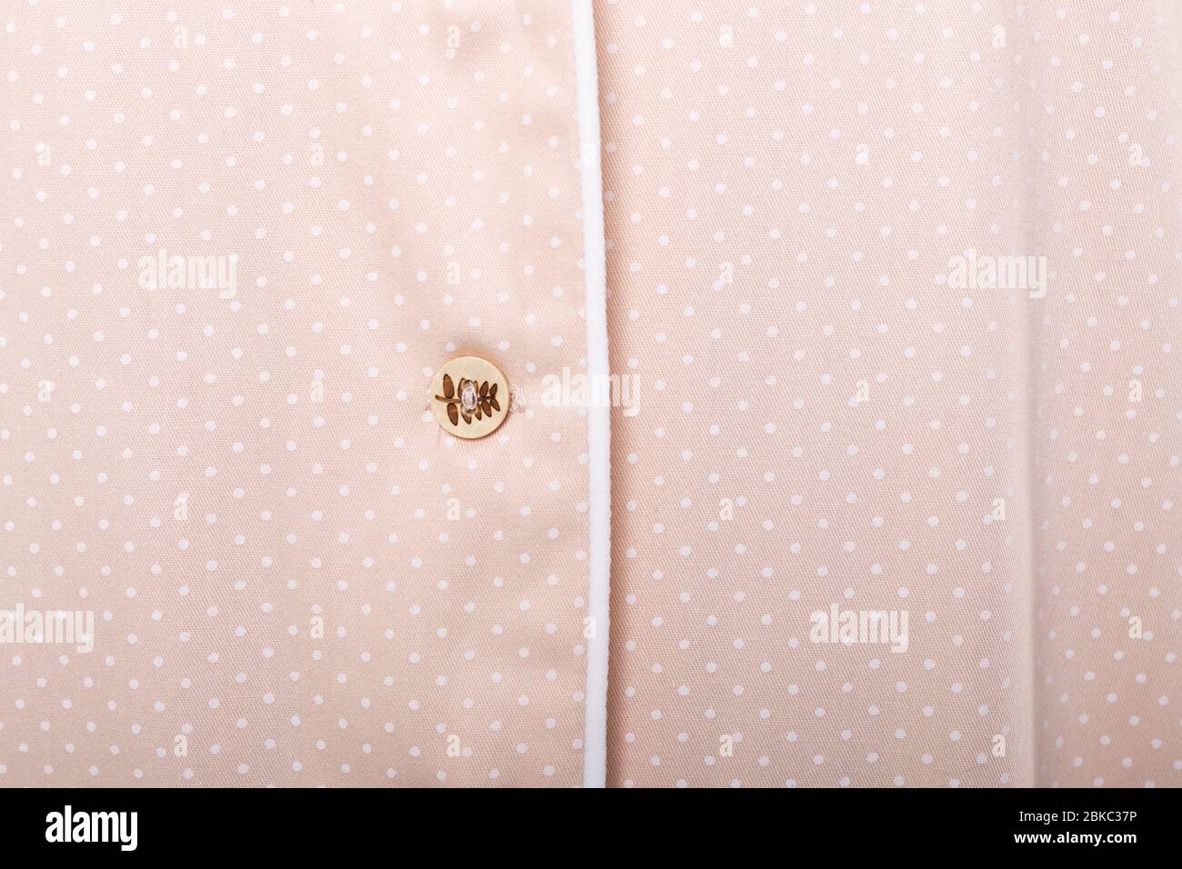 Close-up detail and fabric texture of a pajama. Homewear, sleepwear ...