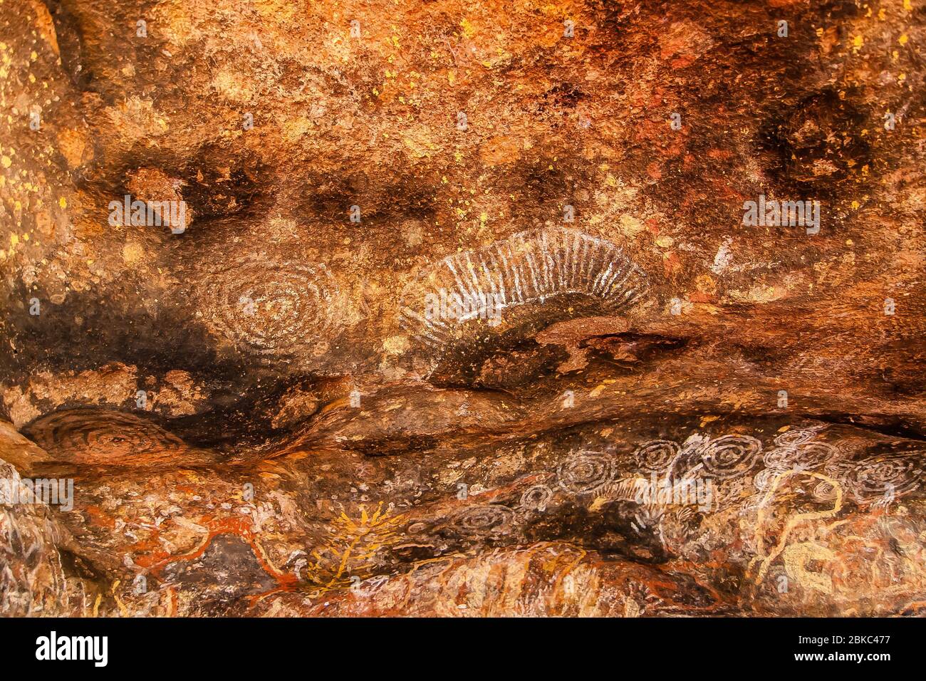 Indigenous aboriginal rock art, Australia Stock Photo - Alamy