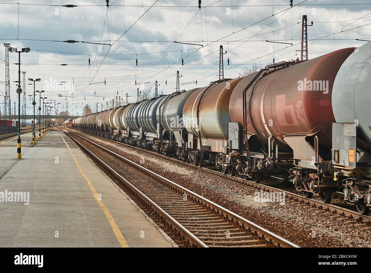 Freight Train Wagon Stock Photo - Alamy