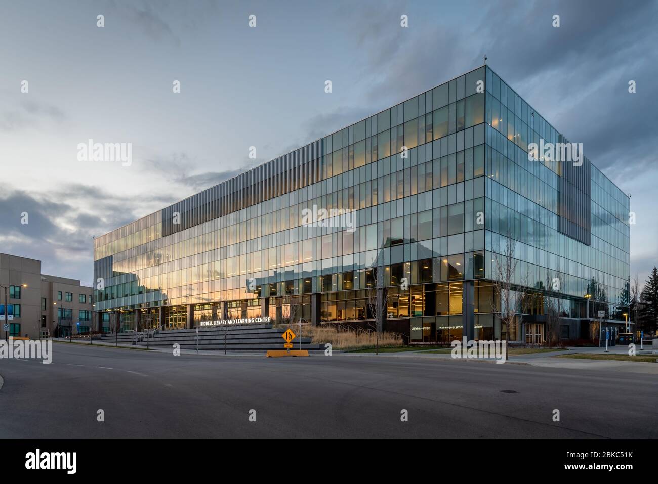 Calgary, Alberta - May 2, 2020: The Riddell Library and Learning Centre ...