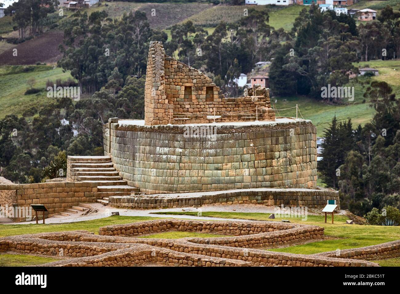 Ingapirca archeological ruins in Ecuador Stock Photo - Alamy