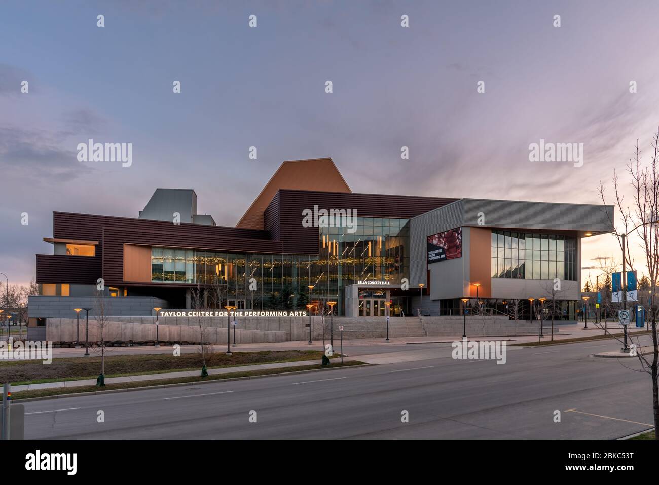 Calgary, Alberta - May 2, 2020: The Taylor Centre for the Performing ...