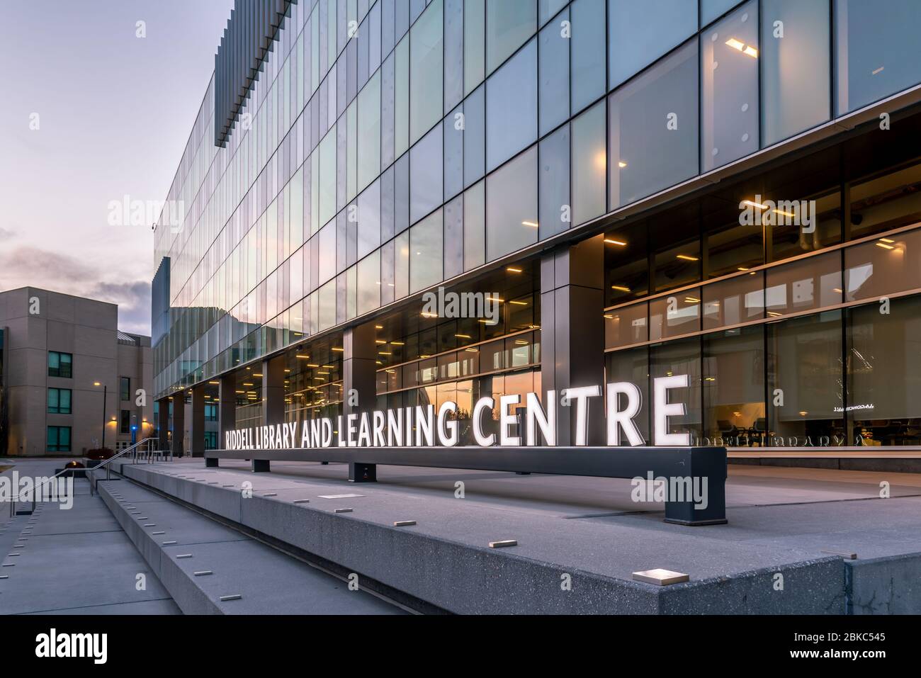 Calgary, Alberta - May 2, 2020: The Riddell Library and Learning Centre ...