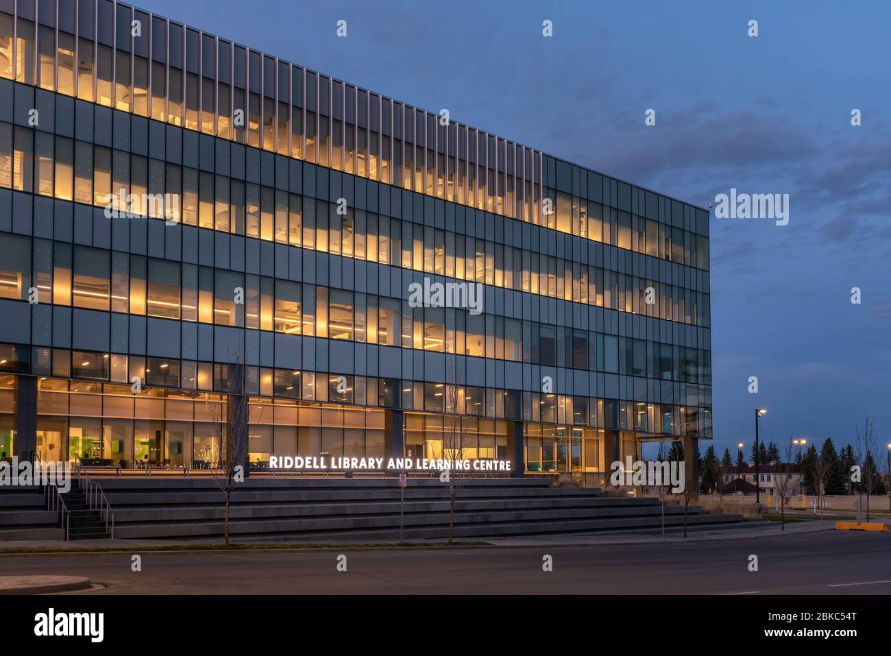 Calgary, Alberta - May 2, 2020: The Riddell Library and Learning Centre ...