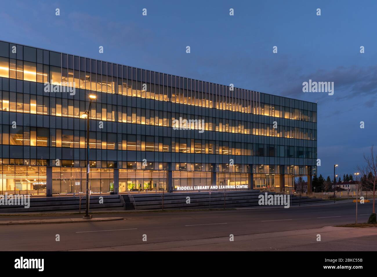 Calgary, Alberta - May 2, 2020: The Riddell Library and Learning Centre ...