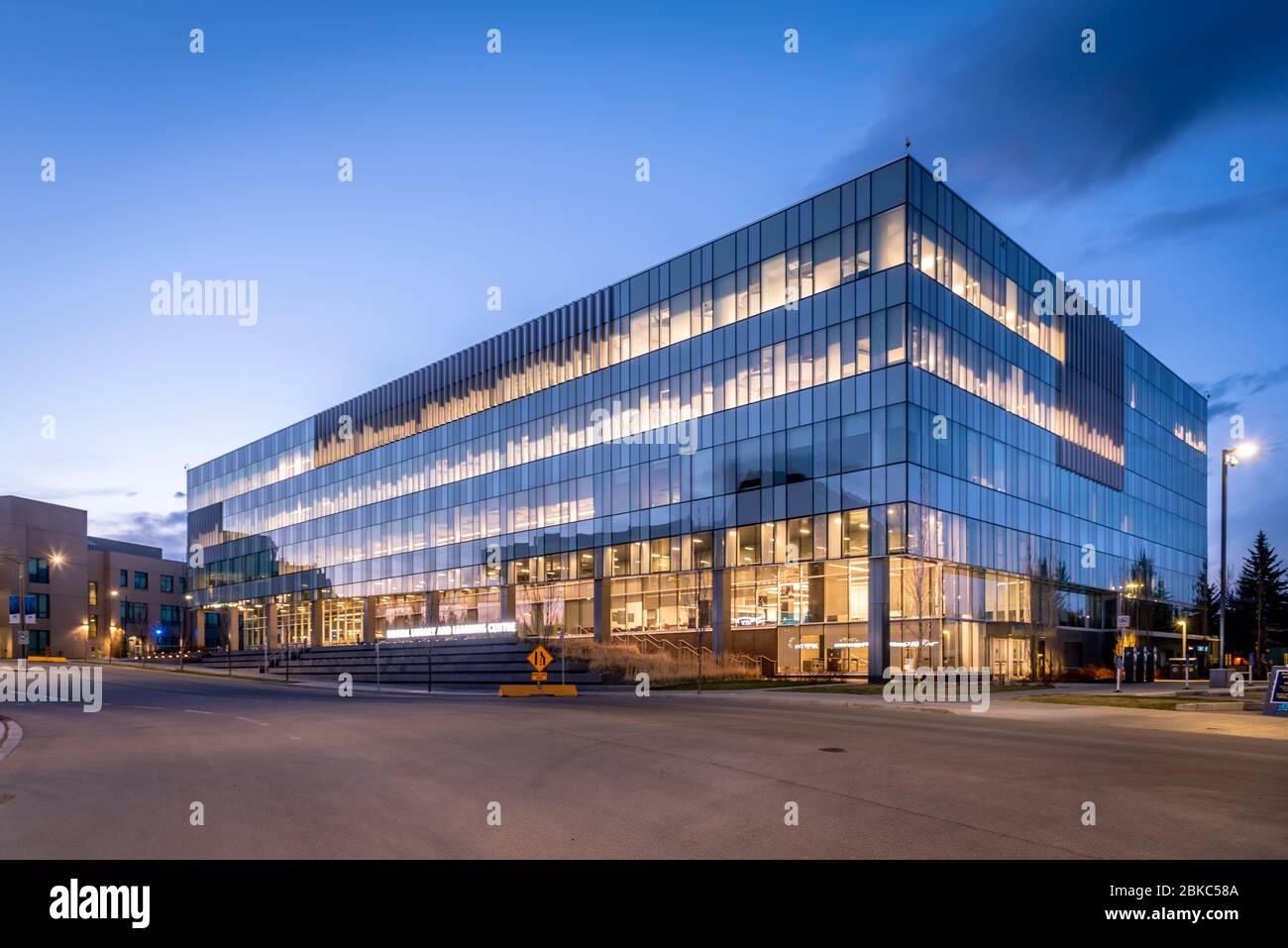 Calgary, Alberta - May 2, 2020: The Riddell Library and Learning Centre ...