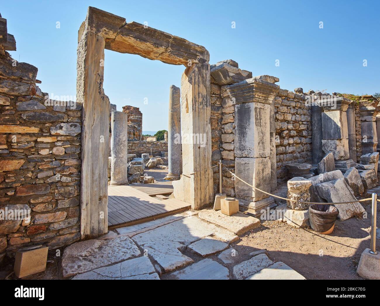 Ephesus ancient greek ruins in Anatolia Turkey Stock Photo - Alamy