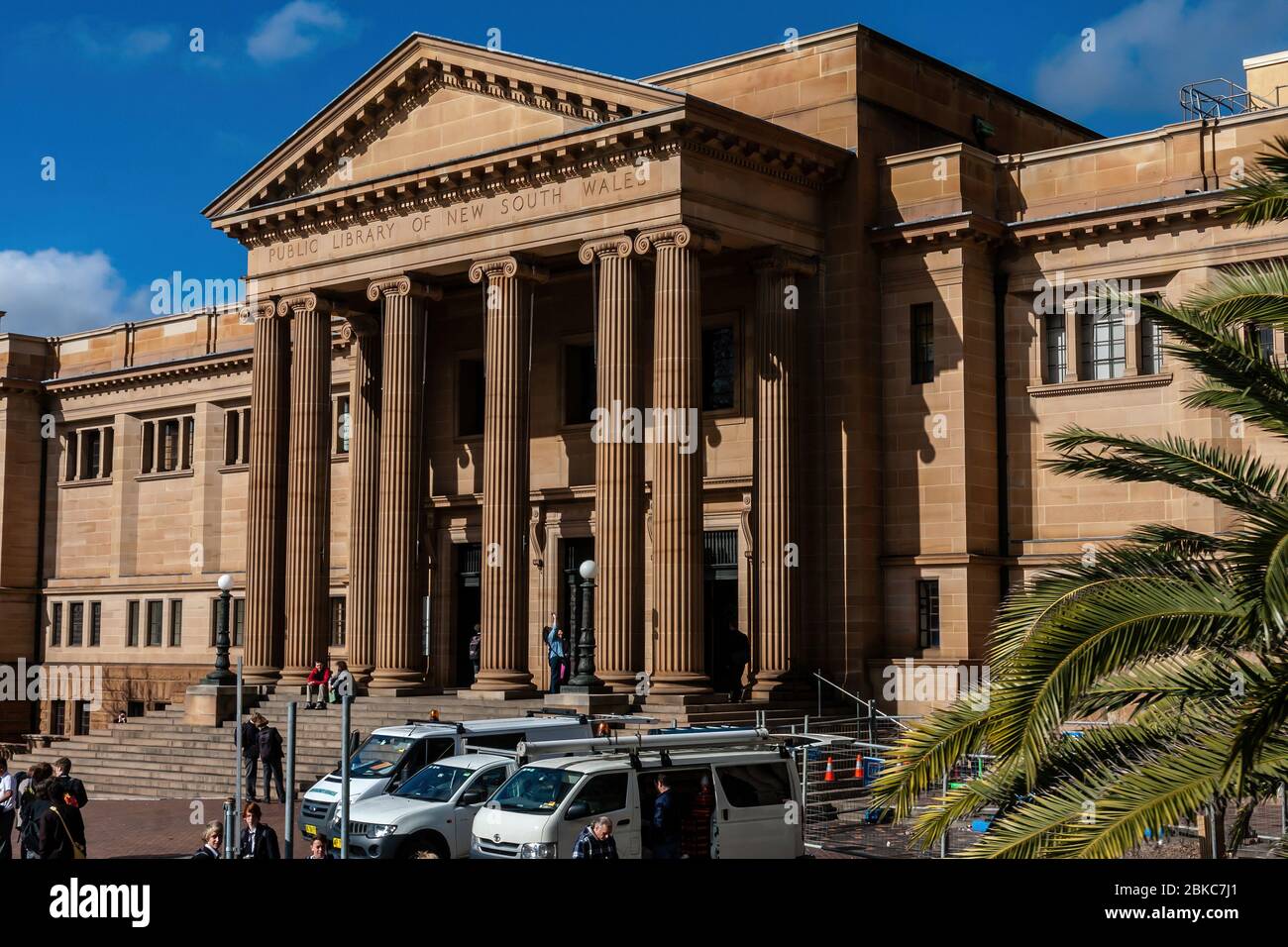 The facade of the State Library of New South Wales, Sydney Stock Photo ...