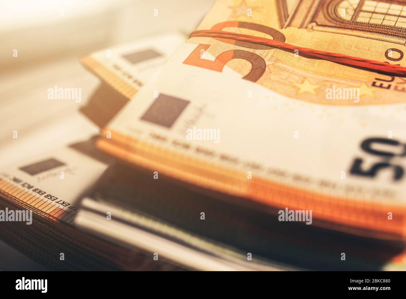 Pile of euro banknotes hi-res stock photography and images - Alamy