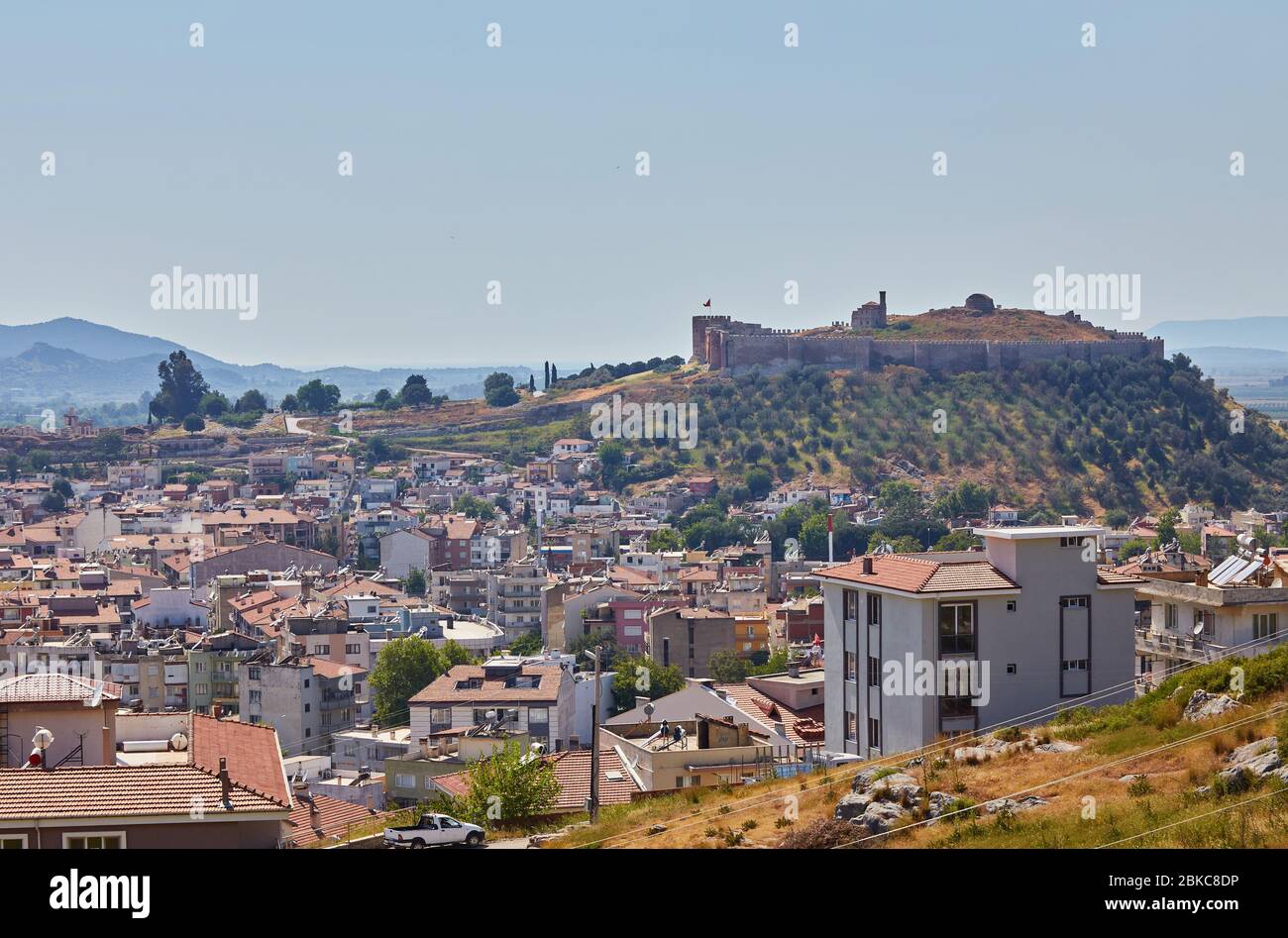 Selcuk castle ayasuluk fortress selcuk hi-res stock photography and ...