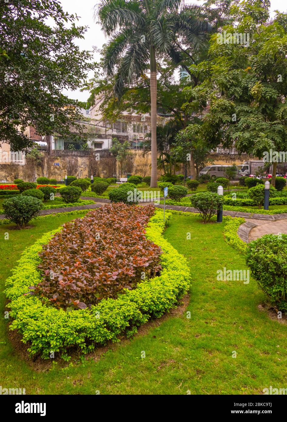 Hang Trong Flower Garden, Hoan Kiem district, Hanoi, Vietnam Stock ...