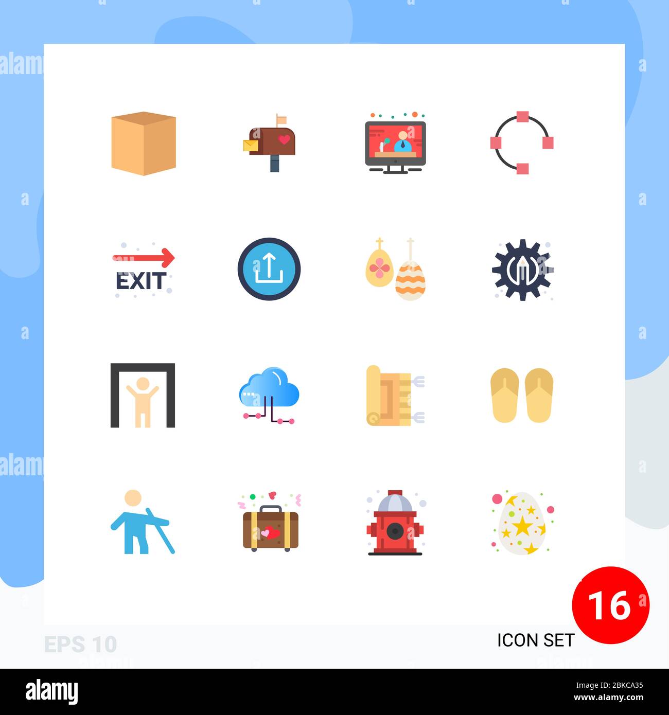 Exit points Stock Vector Images - Alamy