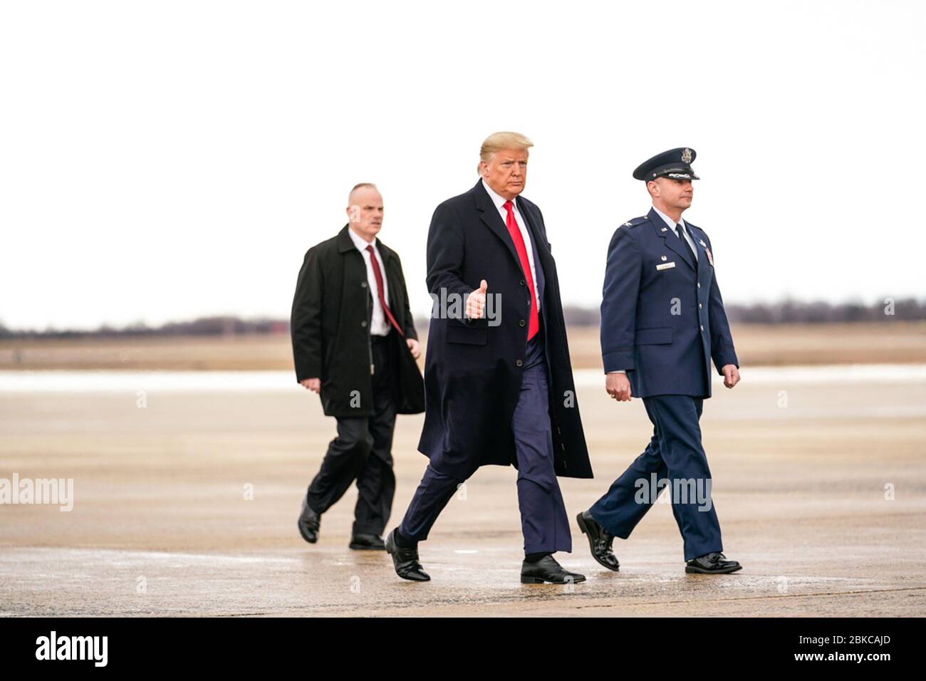 On February 7, 2020, President Donald J. Trump was escorted by U.S. Air ...
