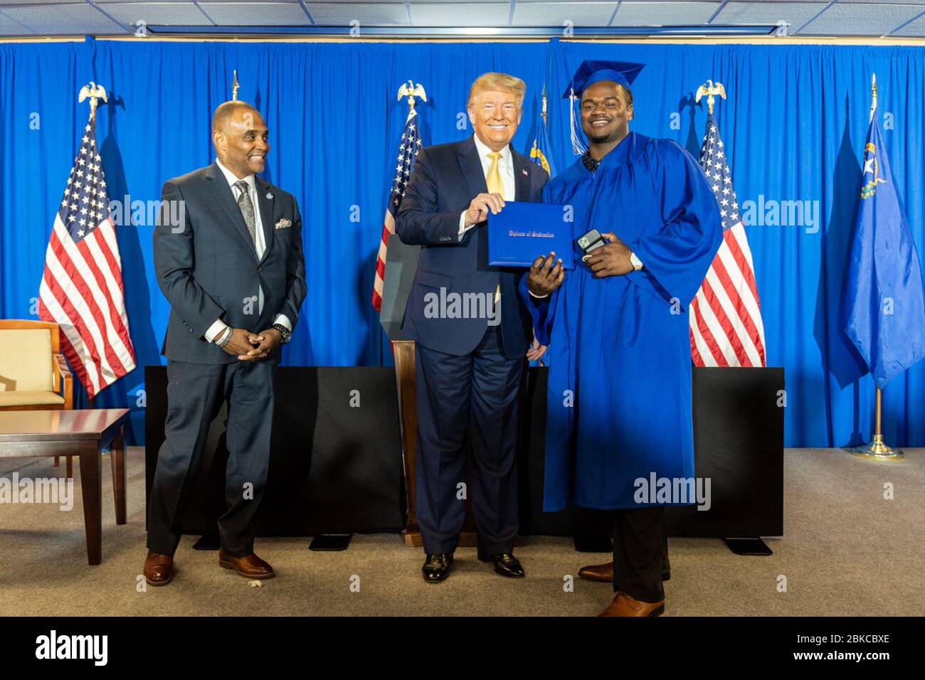 President Donald J. Trump and Hope for Prisoners founder and CEO Jon ...