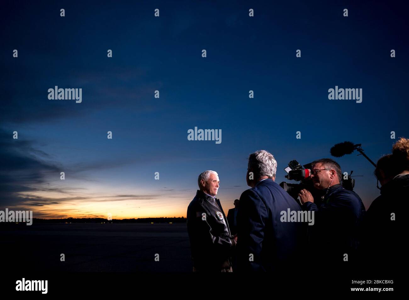 On February 19, 2020, Vice President Mike Pence conducted local ...