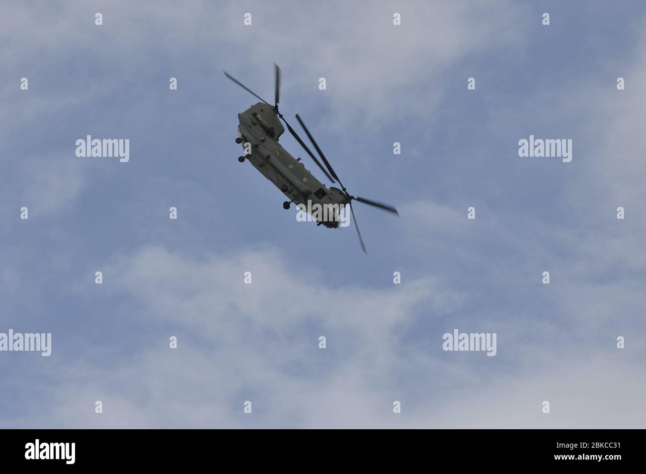 RAF Chinook display team Stock Photo - Alamy