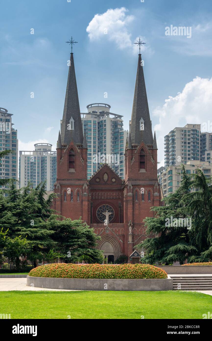 St. Ignatius Cathedral Xujiahui Cathedral, Roman Catholic church ...