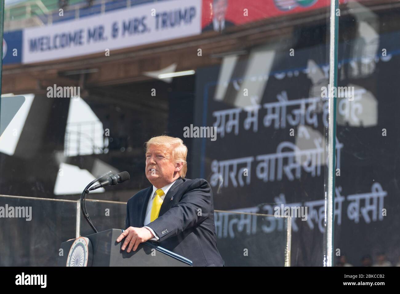 On February 24, 2020, President Donald J. Trump addressed the Namaste ...
