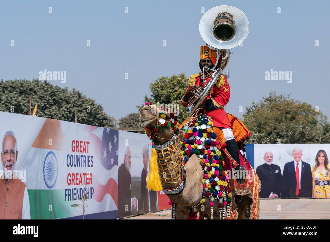 Namaste trump rally hi-res stock photography and images - Alamy