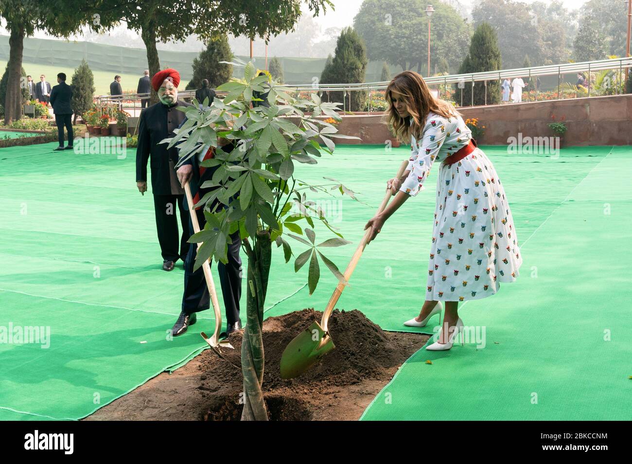 On February 25, 2020, President Donald Trump and First Lady Melania ...