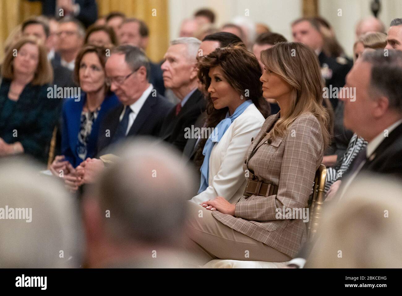 On March 10, 2020, First Lady Melania Trump and the Keane family ...