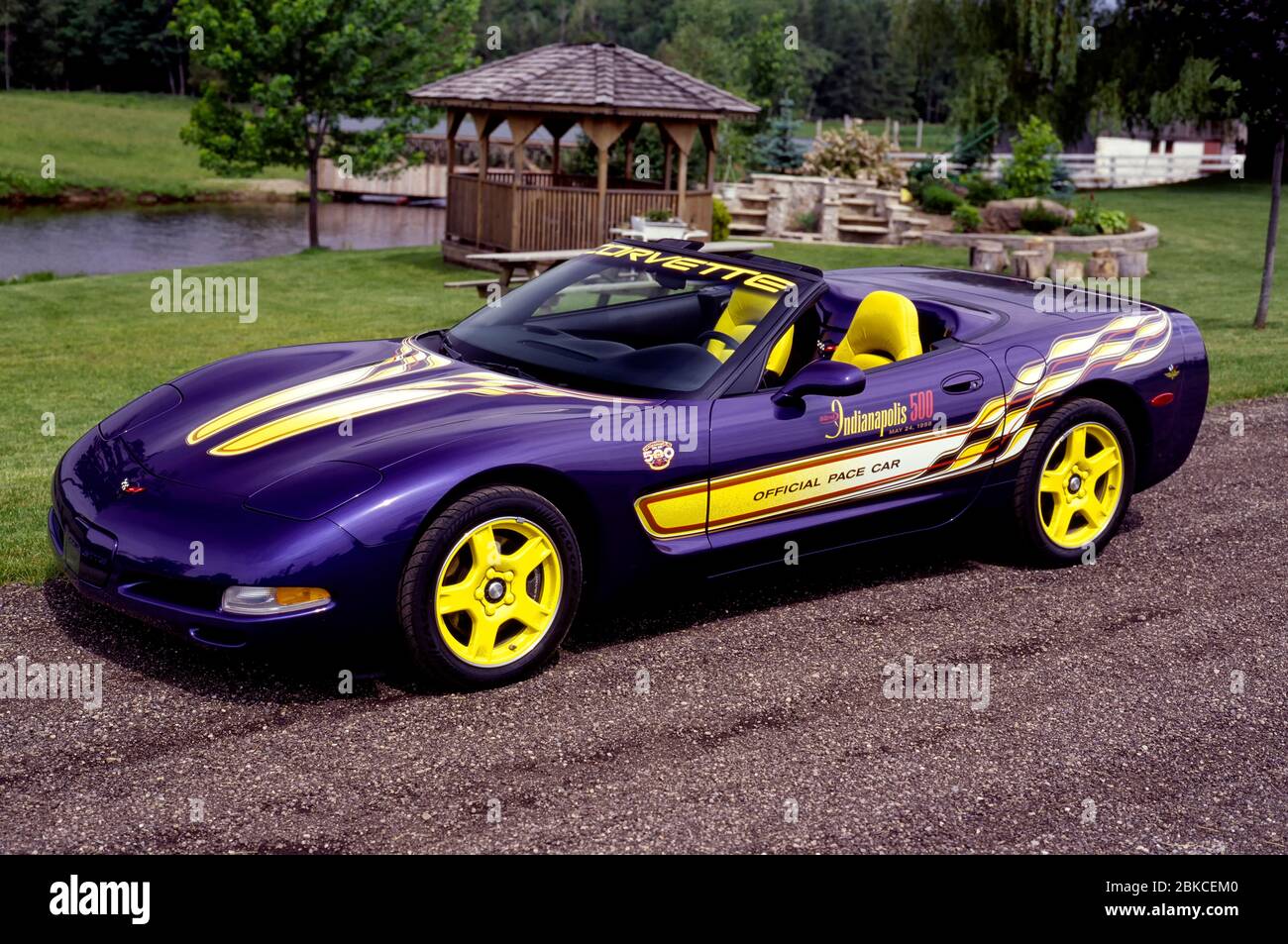 1998 Chevrolet Corvette Indy 500 Pace Car Stock Photo - Alamy