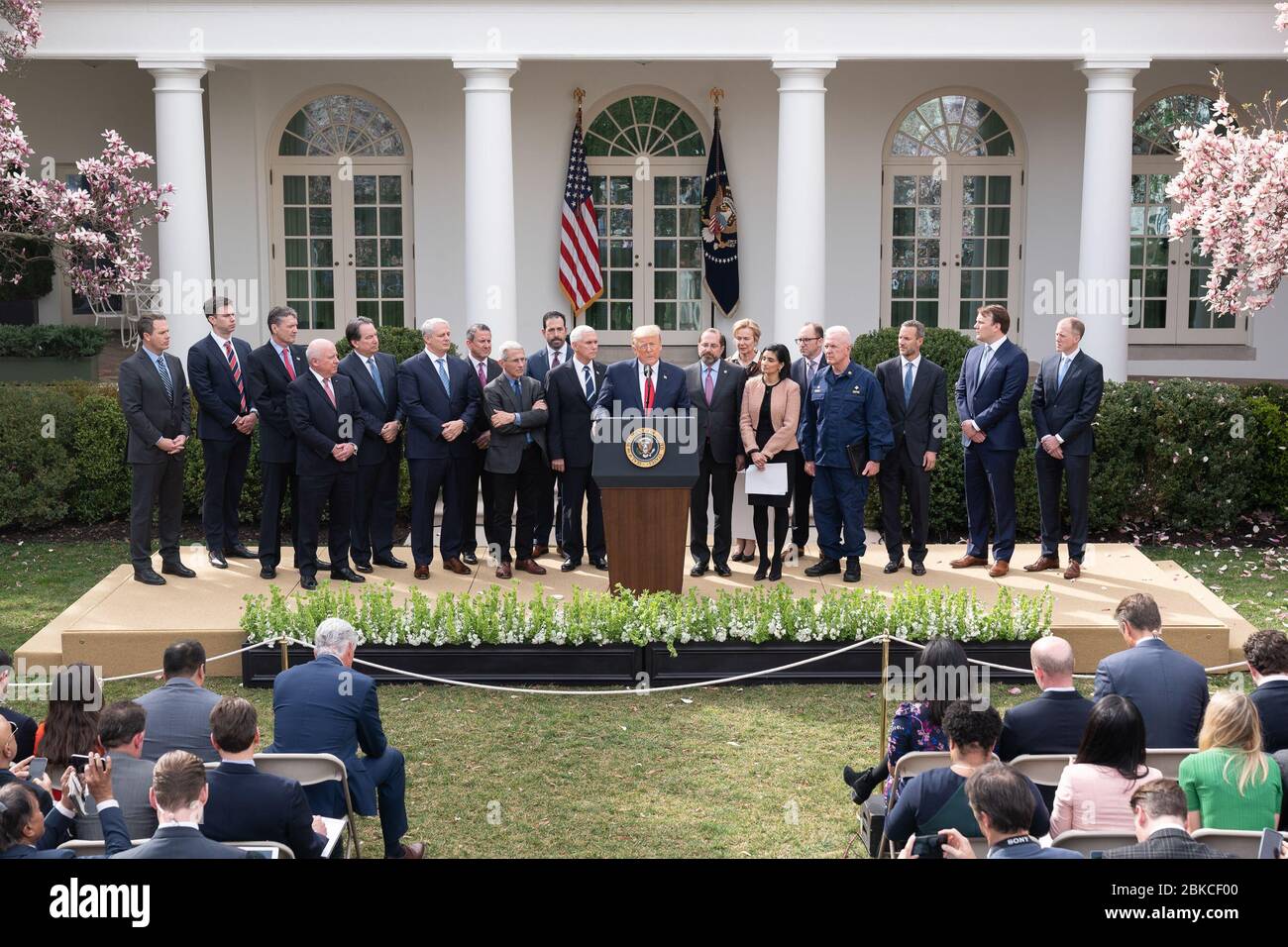 National covid 19 task force hi-res stock photography and images - Alamy