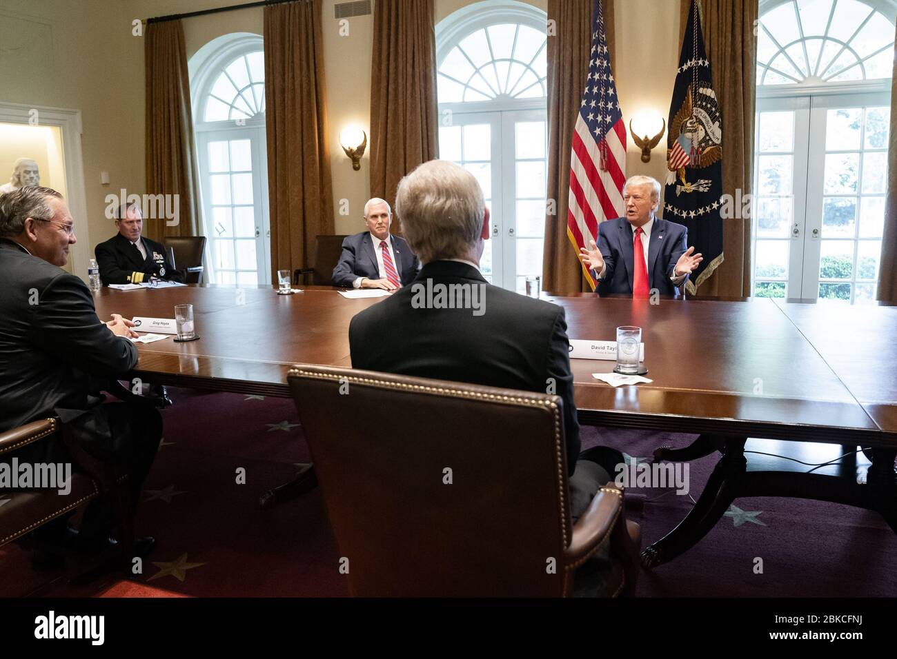 On March 30, 2020, President Donald J. Trump and Vice President Mike ...