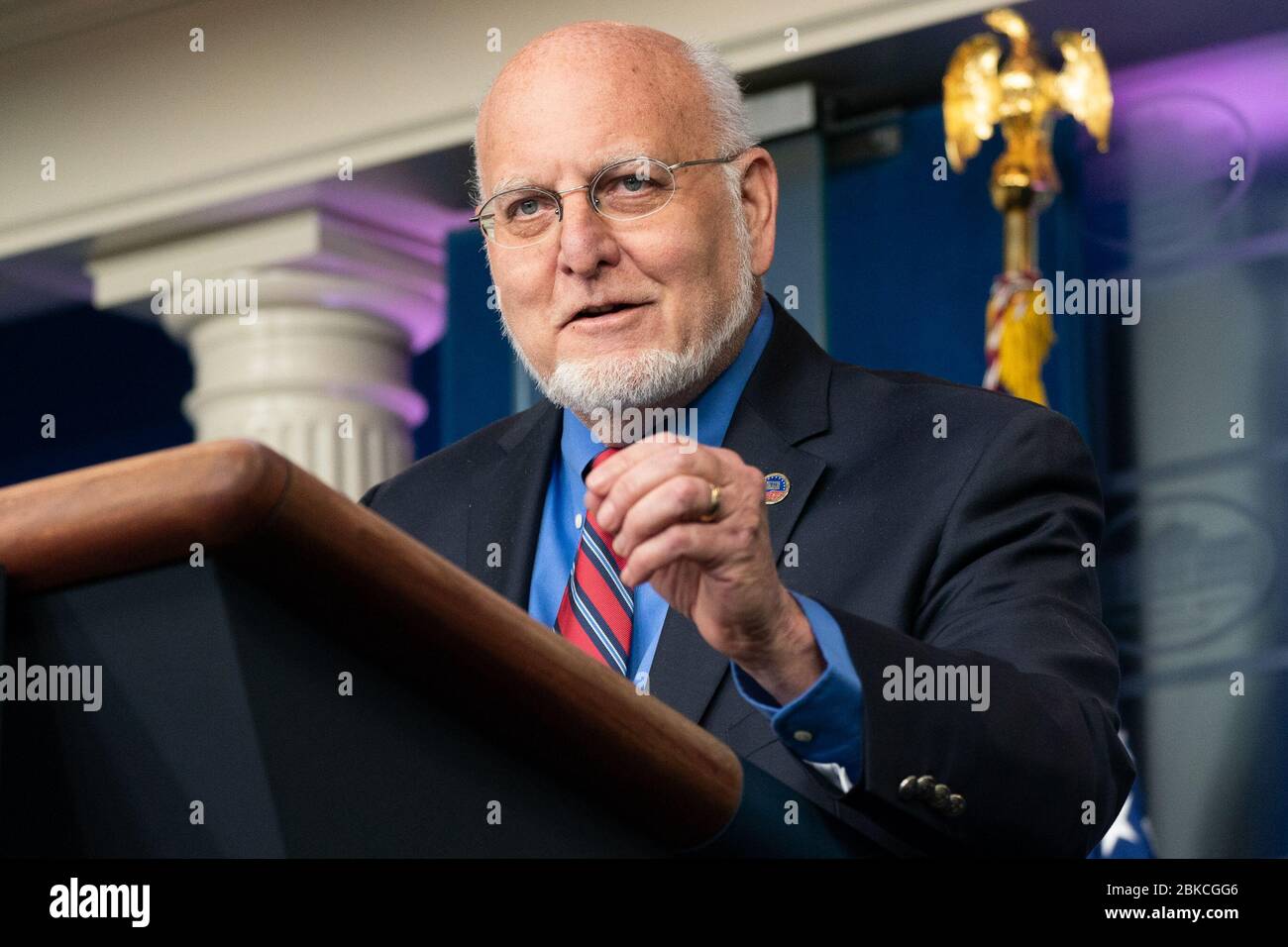 Dr. Robert Redfield, CDC Director, gives an update on the COVID-19 ...